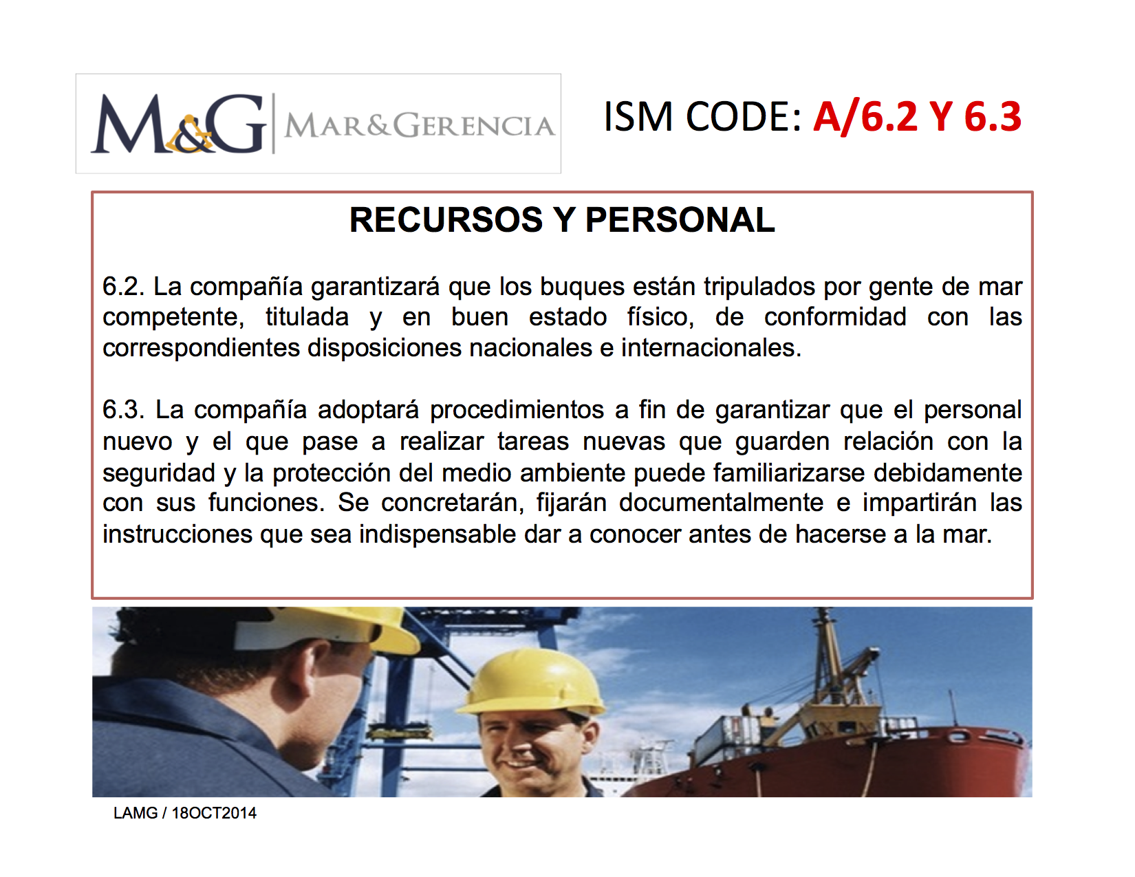 Codigo IGS | Mar y Gerencia